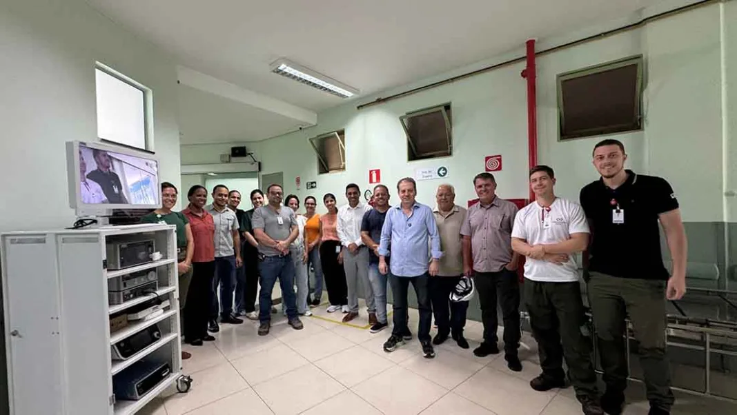 HAG recebe torre de vídeo para cirurgias