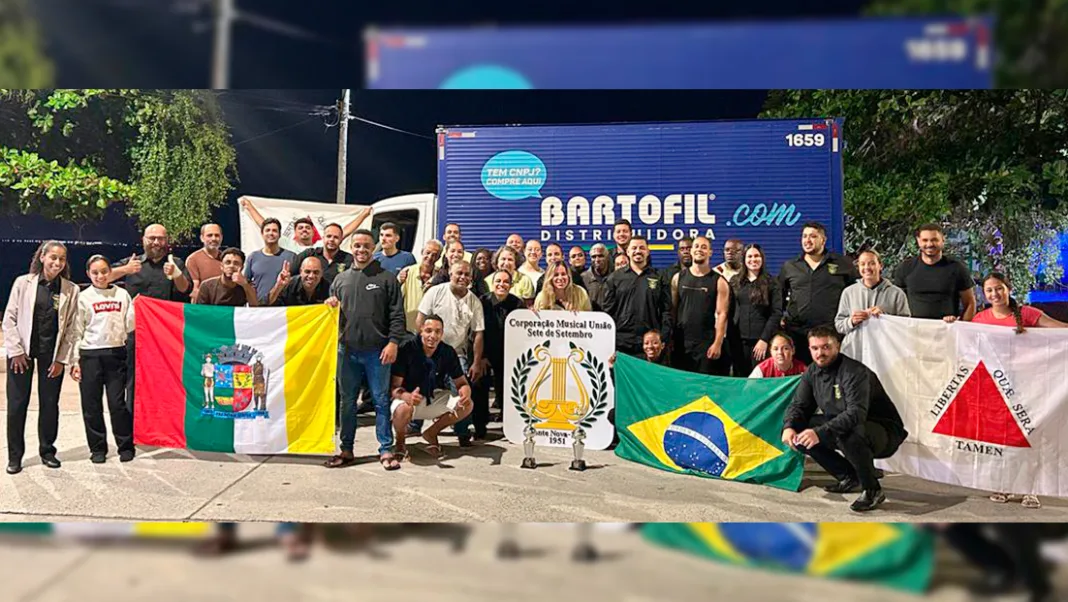 Banda 7 de Setembro foi premiada em Macaé